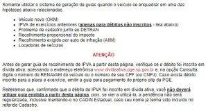 IPVA no Estado de São Paulo (SP) – IPVA: Consulte em todo o Brasil ...